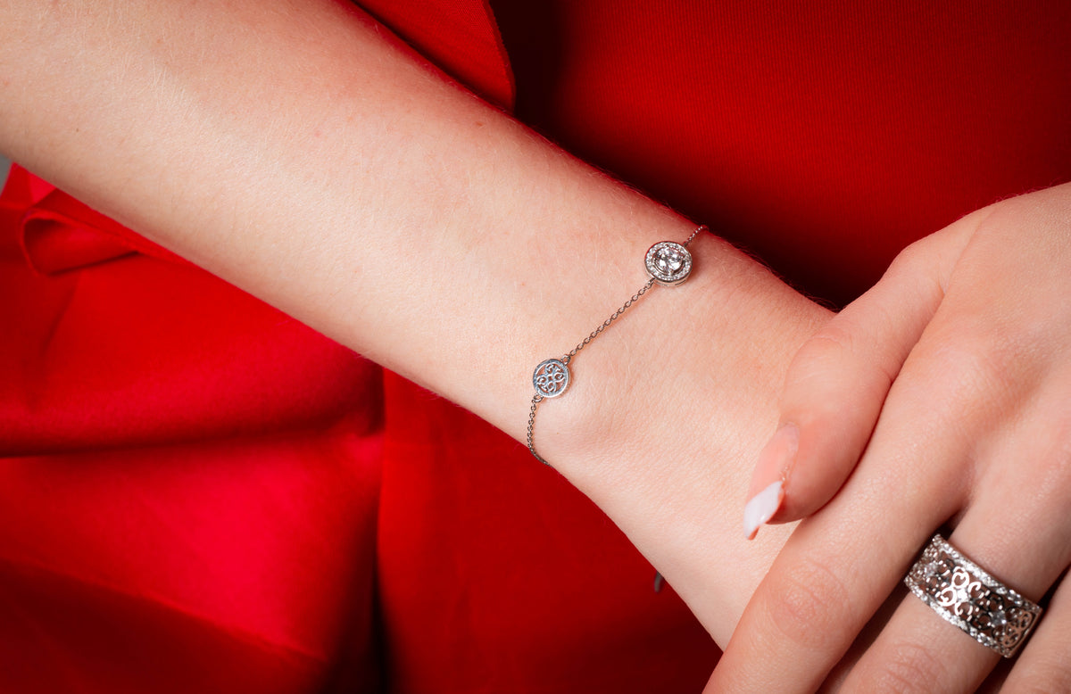 GEORGINI SIGNATURE MEMENTO BRACELET SILVER – Georgini International