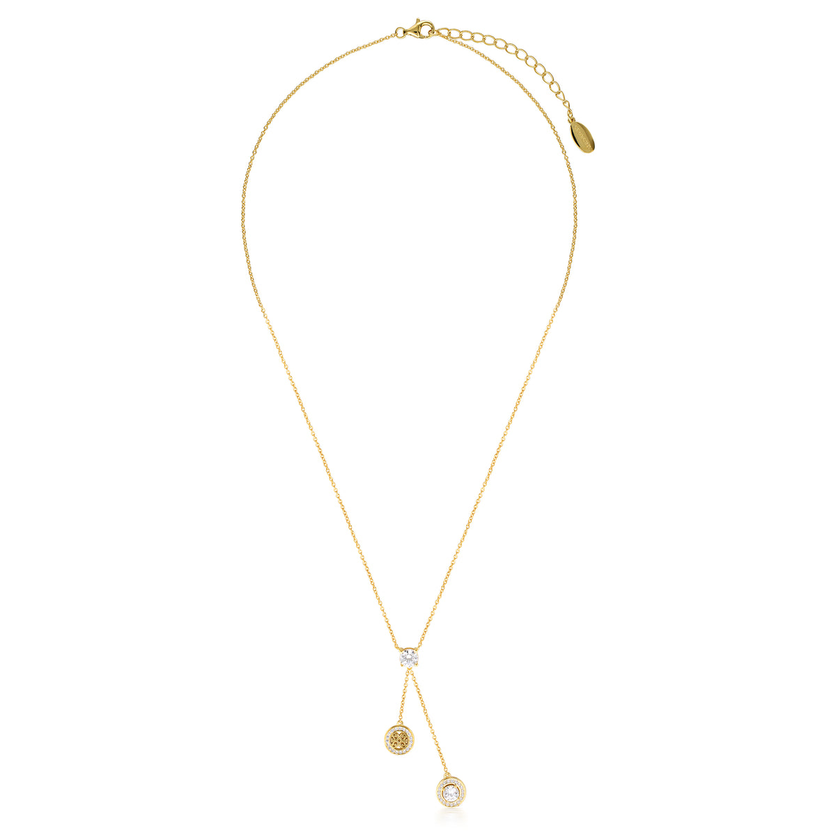SIGNATURE MEMENTO LARIAT GOLD – Georgini International